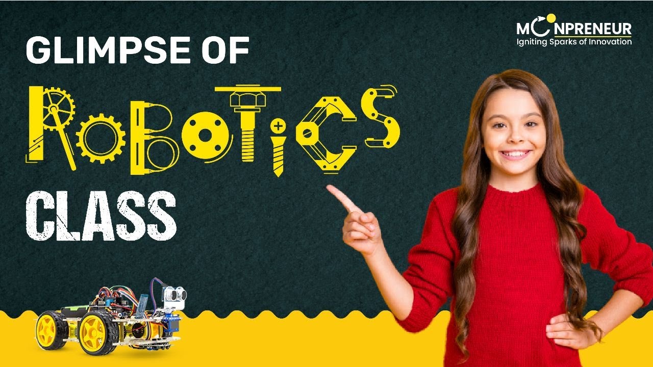 A Glimpse of Robotics Classes at Moonpreneur - YouTube