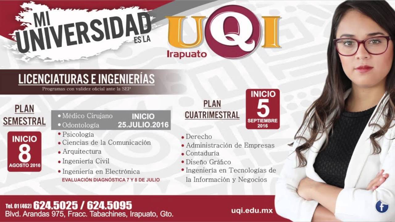 Unete a la UQI Irapuato ¡Conoce nuestras licenciaturas e Ingenierías ...