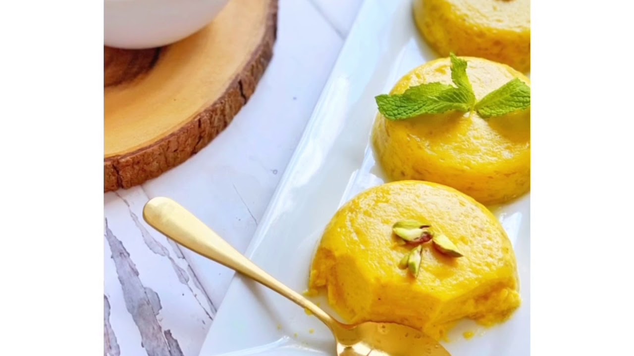 Mango bhappa doi | Mango sweet | Mango yogurt pudding/ easy mango ...