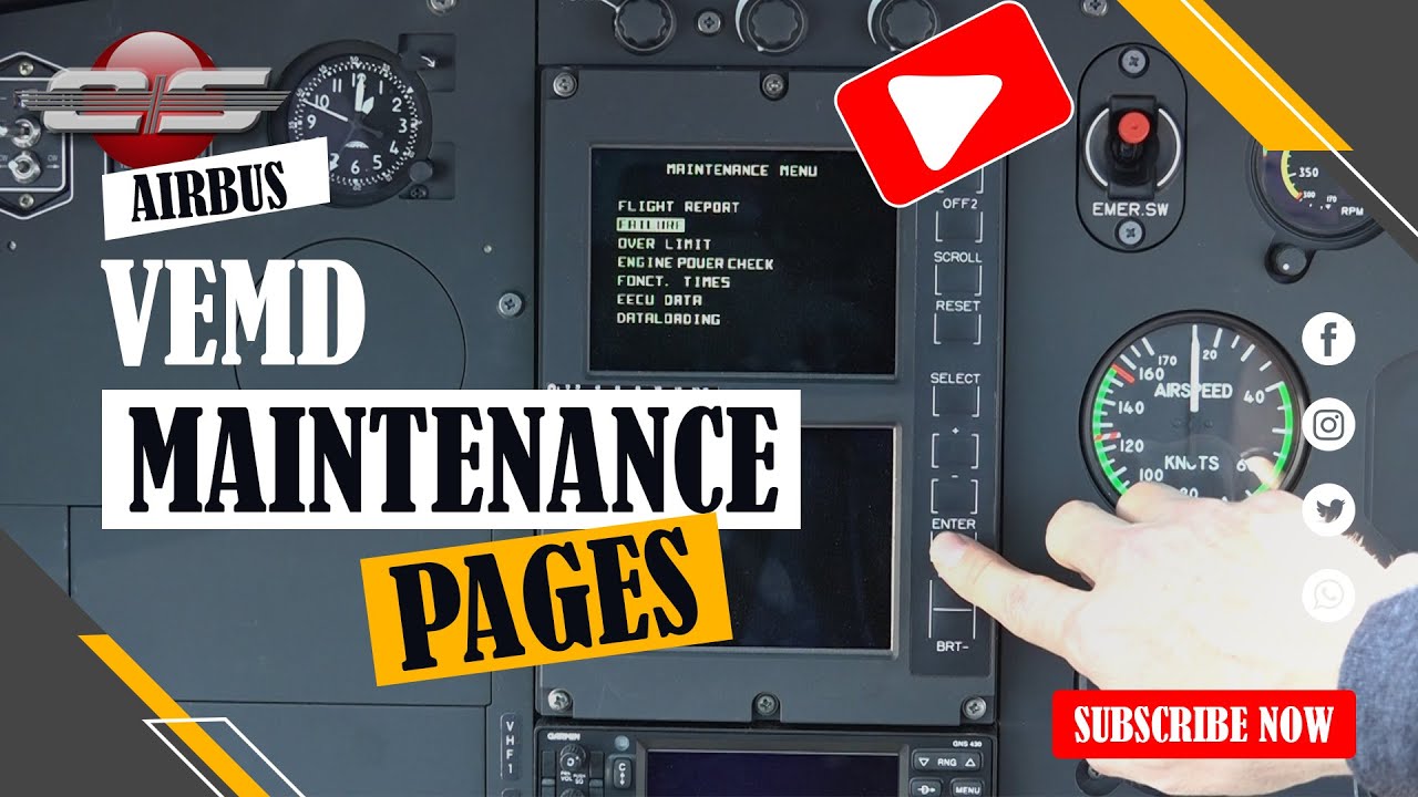 #13 - VEMD Deep Dive: Exploring Maintenance Submenus in Airbus ...