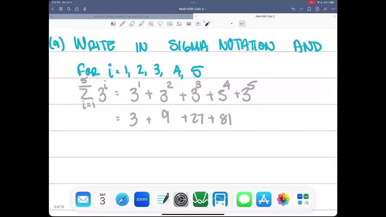 Chapter 1 Section 1 Example 1 - YouTube