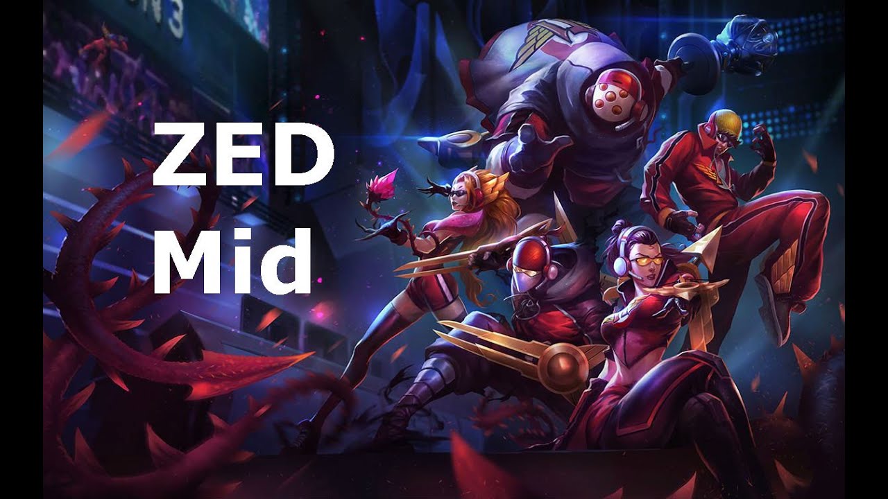 League of Legends Zed Mid (CZ) Full game - YouTube