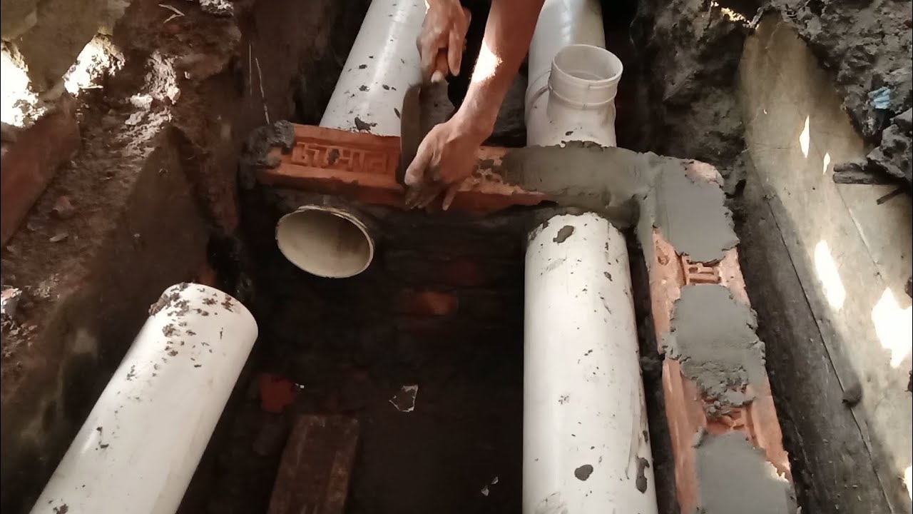 Toilet Outlet Pipe Fittings | Toilet Bowl Pipe Connection | Toilet With ...