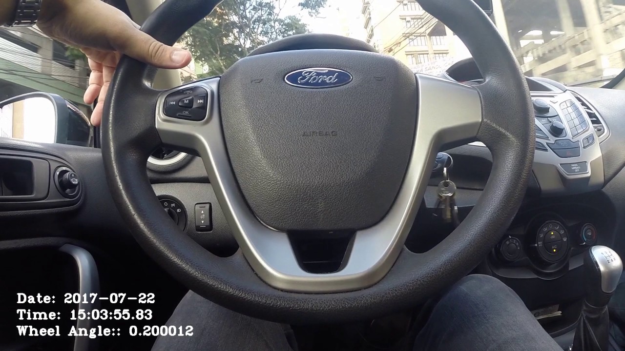 Steering Wheel Angle Reader (Sync test) - YouTube