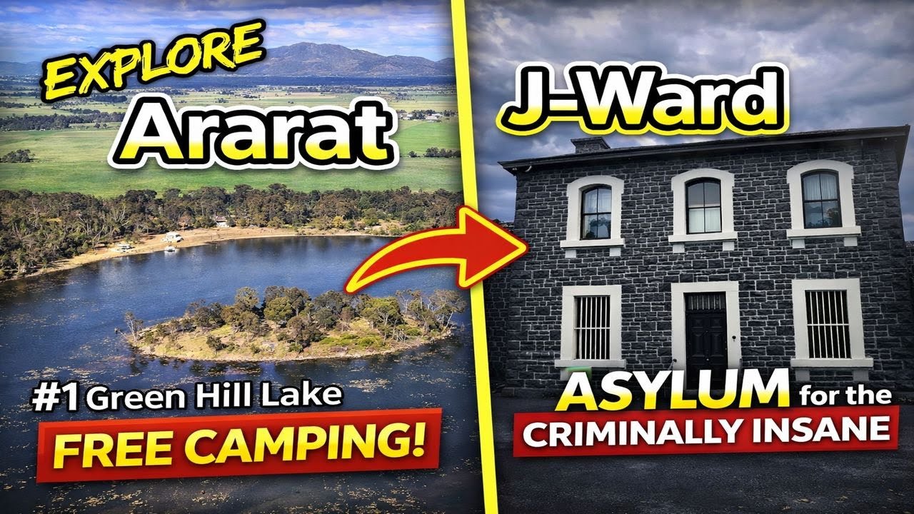 Exploring Haunted J-Ward Prison & Free Camping at Green Hill Lake - YouTube
