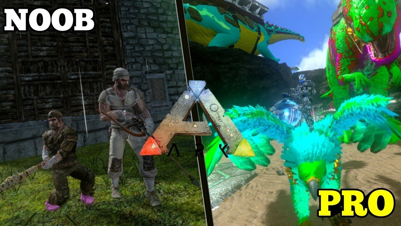 SURVIVING ON A BRUTAL SERVER|| ARK MOBILE NOOB TO PRO -EP1 S2 (noob ao ...