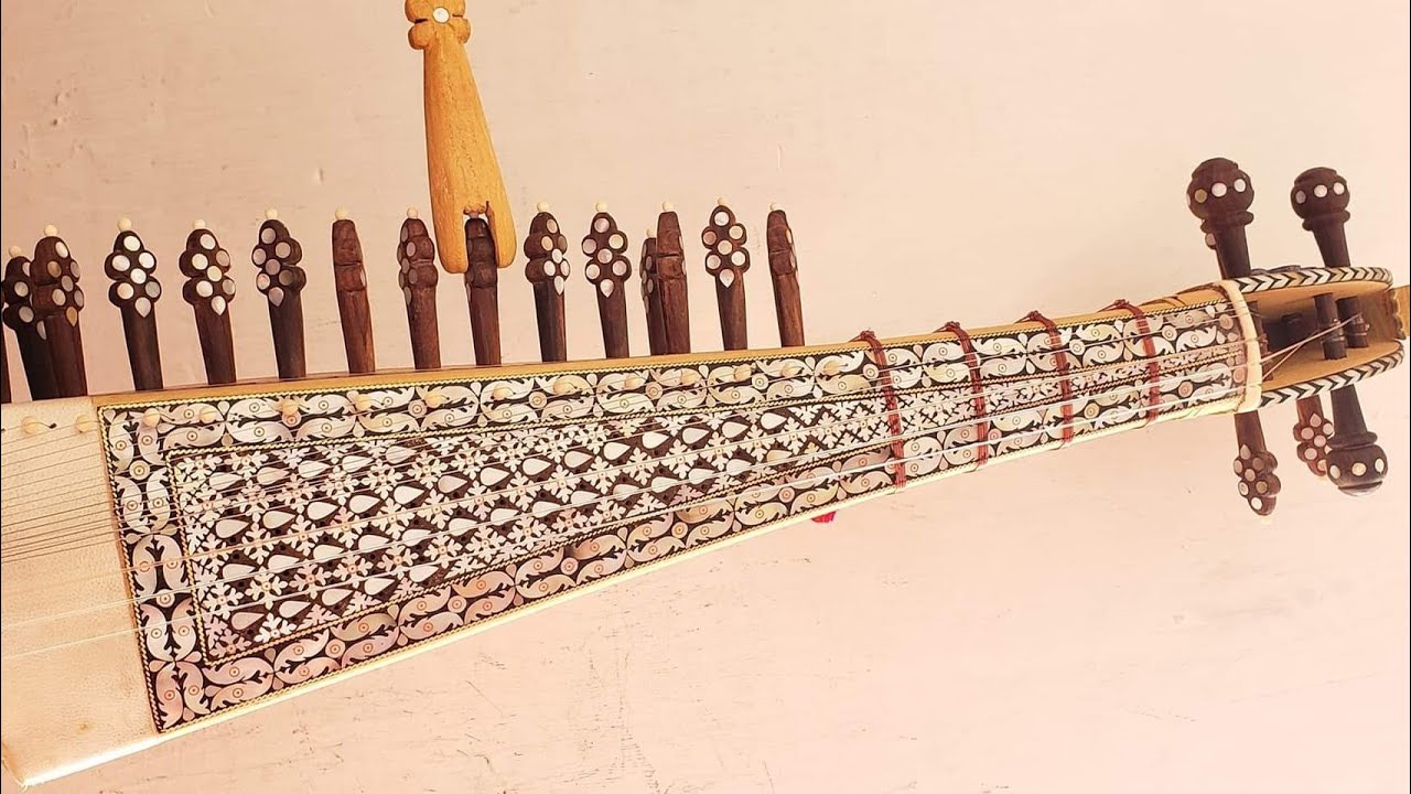 Rabab Learning important trick in Afghani rabab instrument - Slowmotion ...