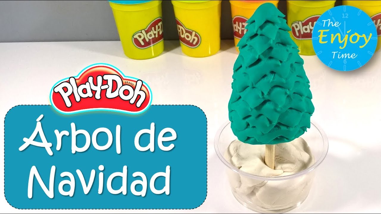 ÁRBOL DE NAVIDAD DE PLASTILINA PLAY-DOH | DIY - YouTube