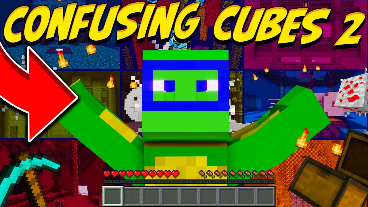 The BEST Minecraft Puzzle Map - Confusing Cubes 2 (Part 1) - YouTube