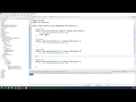 Lập trình web backend (Thêm,sửa,xoá,tìm kiếm) trên cơ sở dữ liệu và xử lý trên java SWING với ...