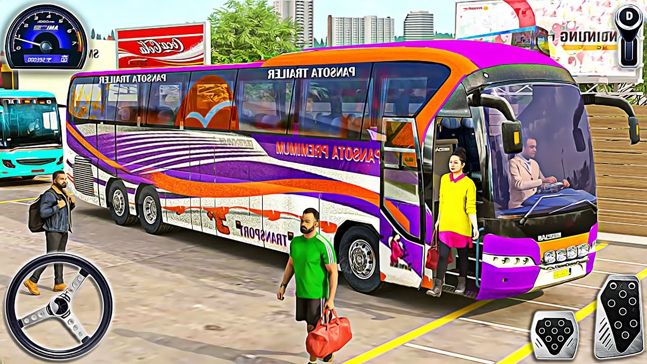 Offroad Uphill Bus Drive Games 3D - Coach Bus Driving Simulator ...