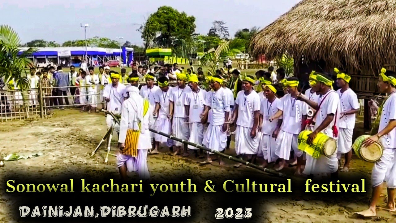 Haidang Husori || Sonowal kachari youth & Cultural festival 2023 - YouTube