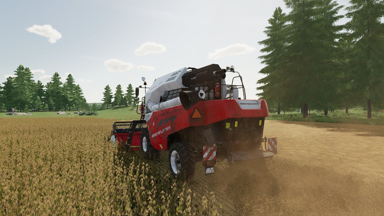 FS22 - NoMansLand - Ep28 - Soybean harvest pt1 - YouTube