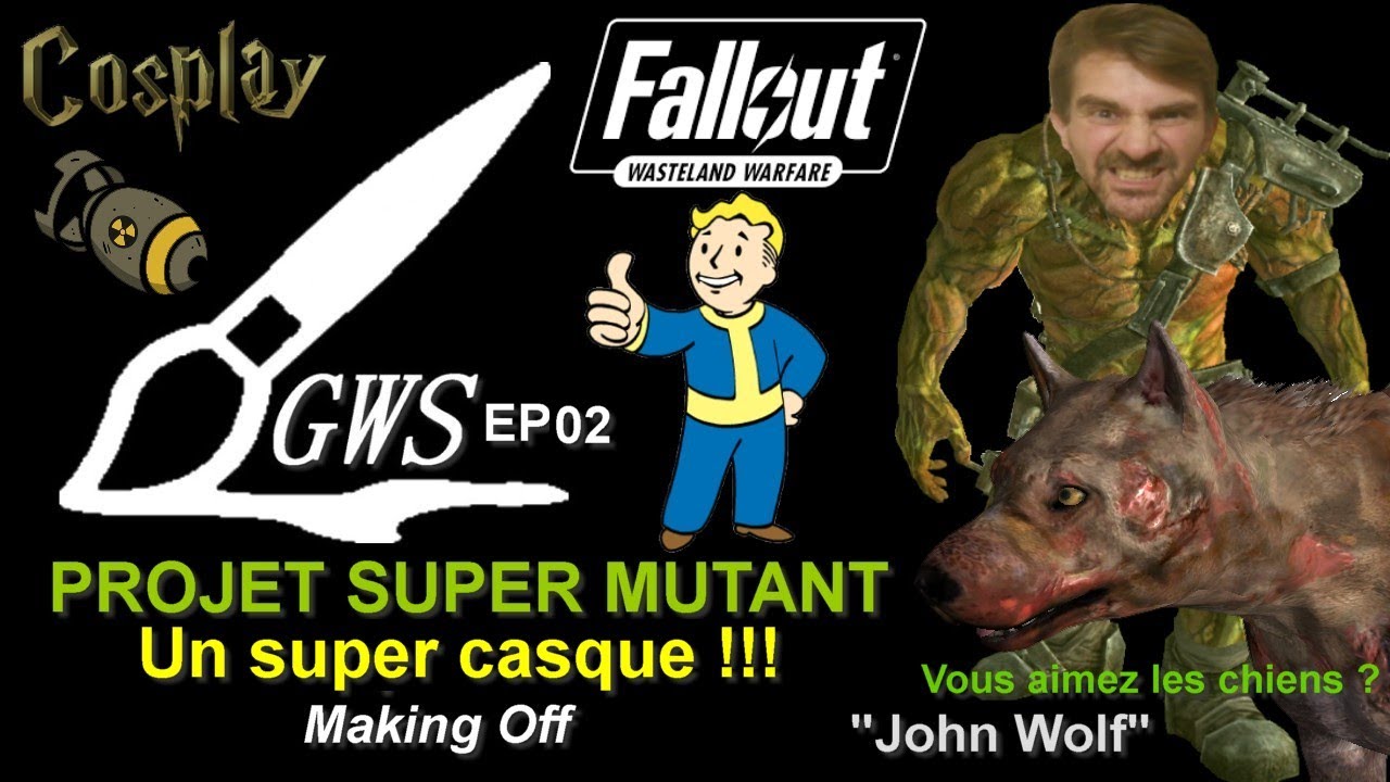 COSPLAY - FALLOUT WASTELAND WARFARE - PROJET SUPER MUTANT EP02 - Making ...