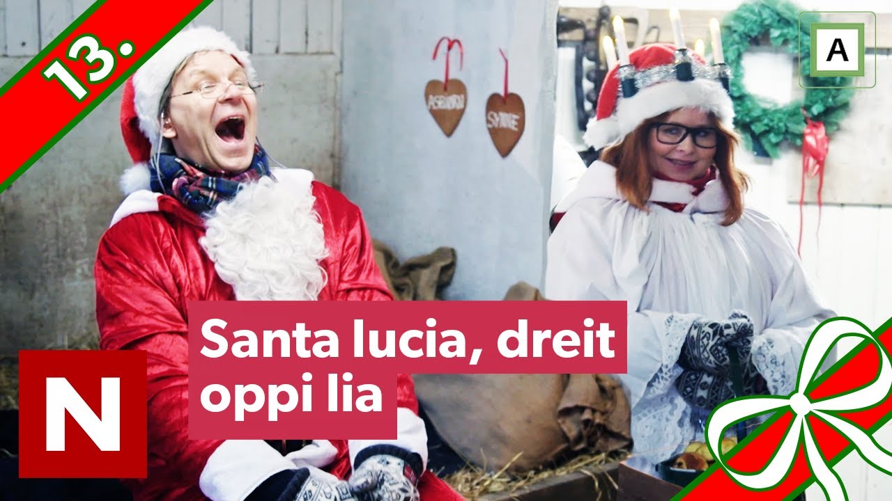 LUKE 13 🎄🎅 Luciafeiring i bingen | Nissene i bingen | TVNorge - YouTube