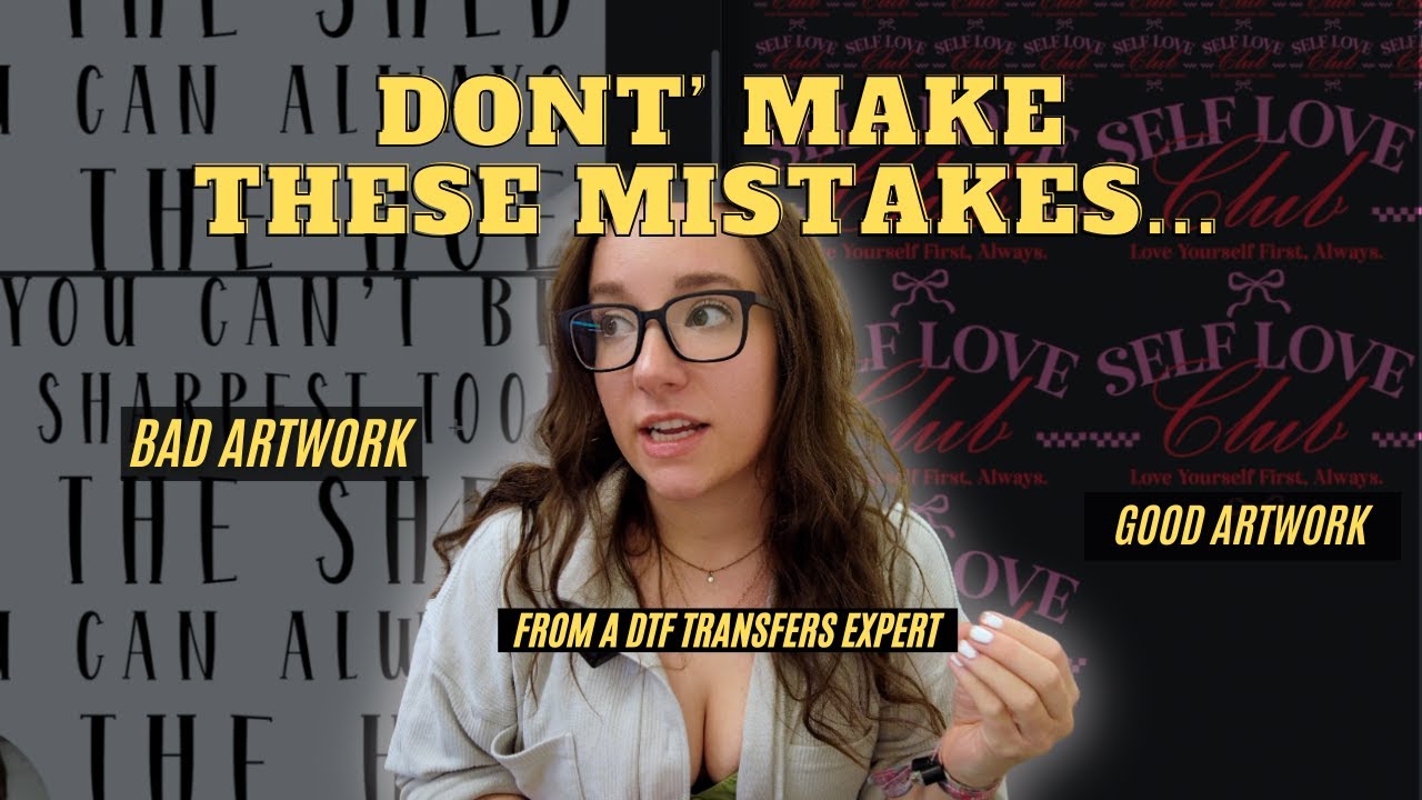 How to Create the PERFECT Artwork for DTF Printing - YouTube