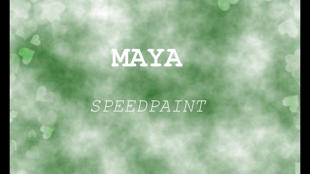 Maya Chibi Speedpaint - YouTube