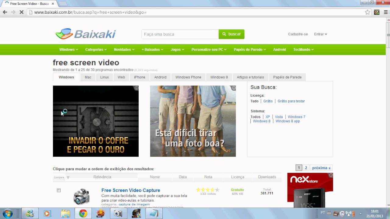 Como fazer video e tirar foto da tela do pc ou notebook - YouTube
