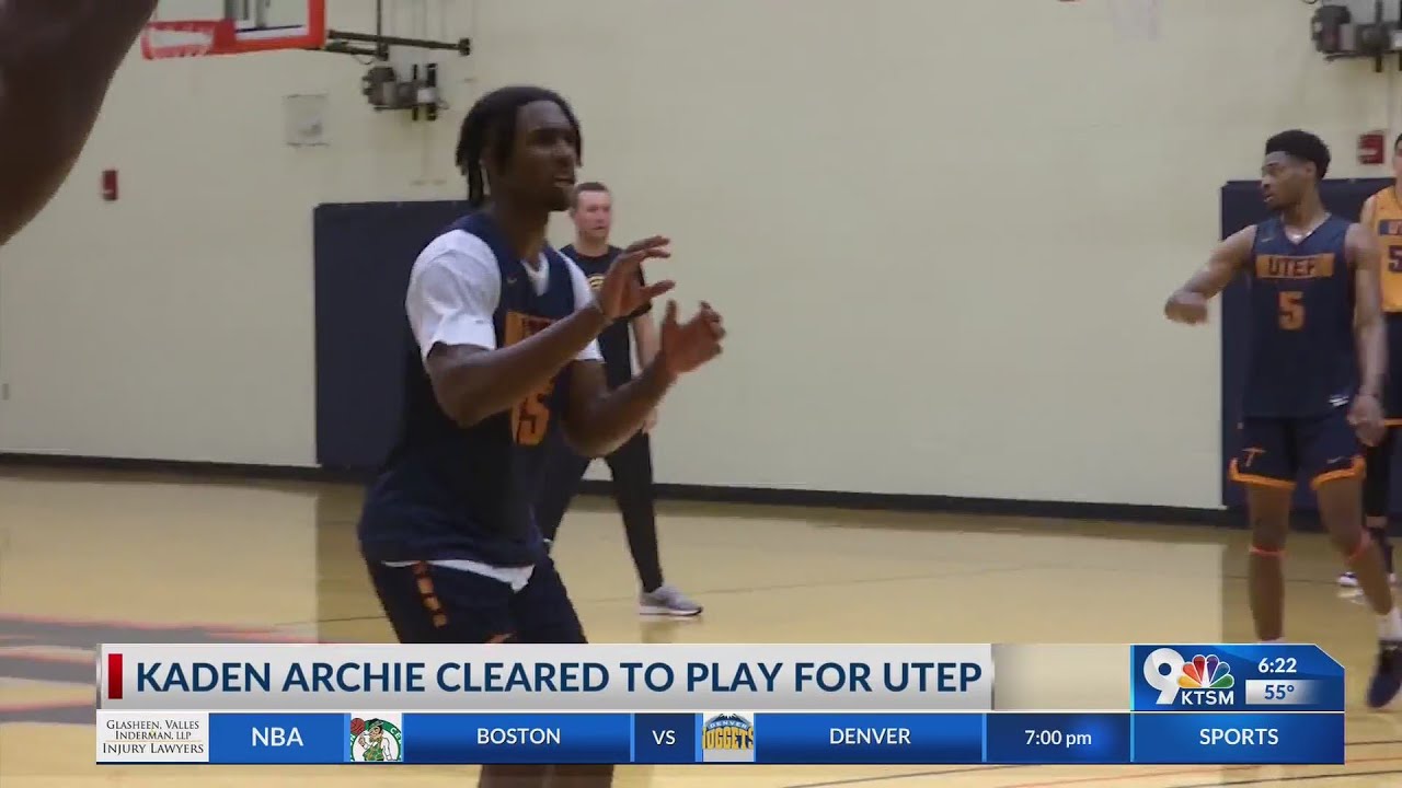 Archie cleared to play for UTEP by NCAA - YouTube