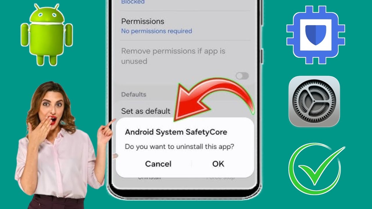 Android System Safety Core Apps-2025를 비활성화하는 방법 || Android System ...