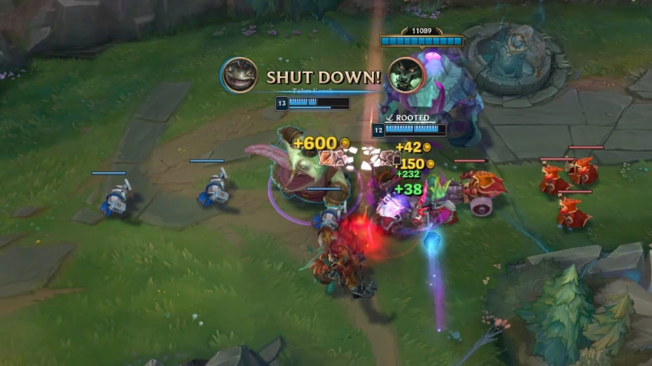 League of Legends - Tahm Kench The Toplane Terror - LOL - YouTube
