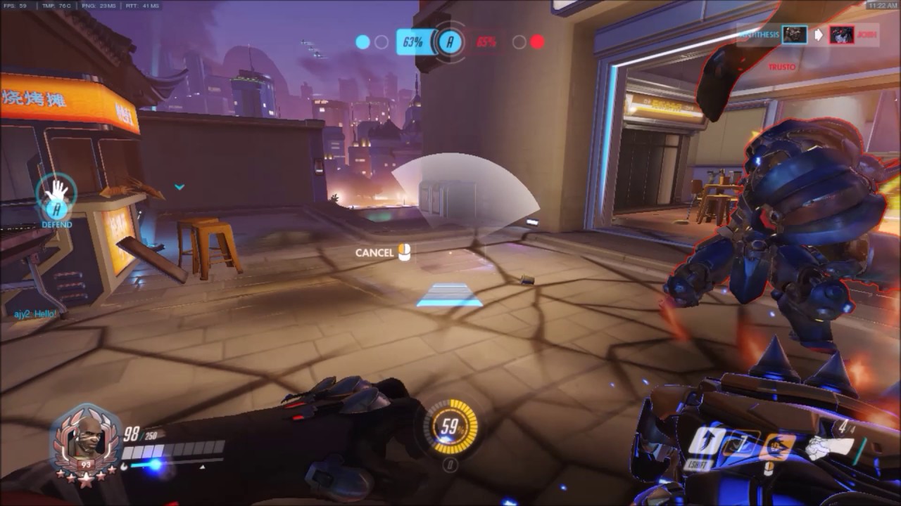 DOOMFIST: Discount Meteor Strike [Overwatch] - YouTube