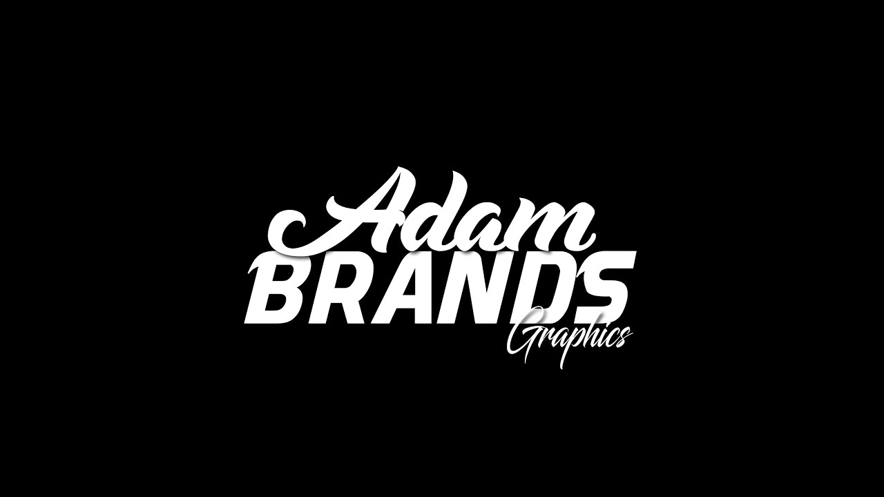 Adam Brands And Graphics Presents - YouTube