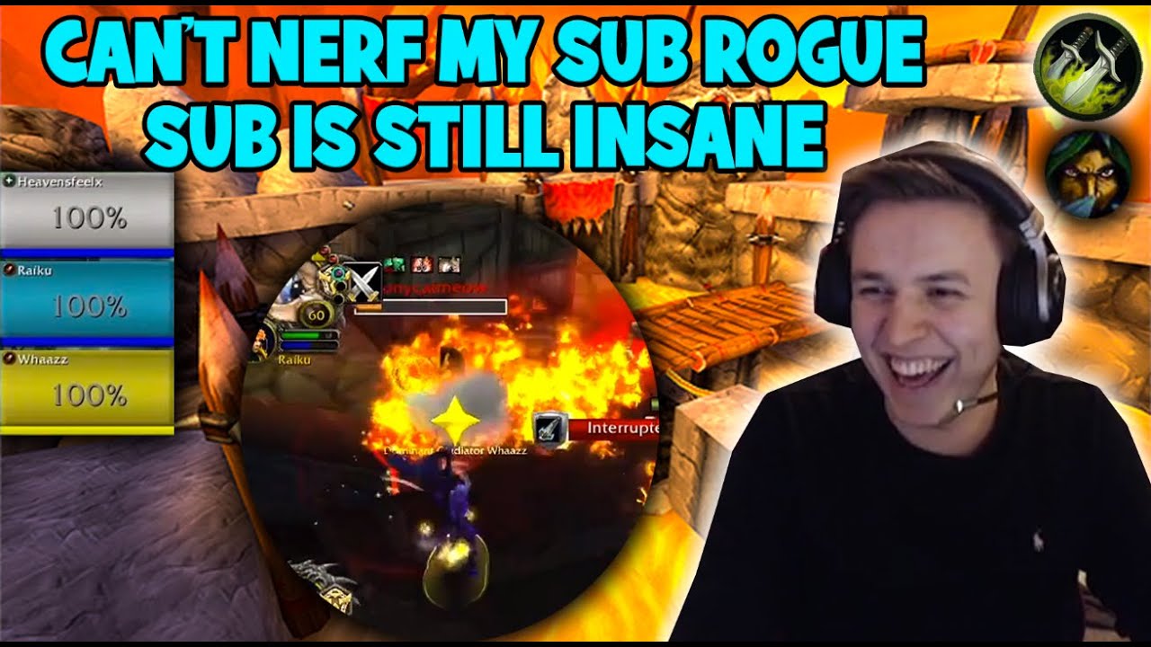 SUB ROGUE = BEASTMODE WITHOUT BUFFS | 3v3 RMP with Raiku and Mehh - YouTube
