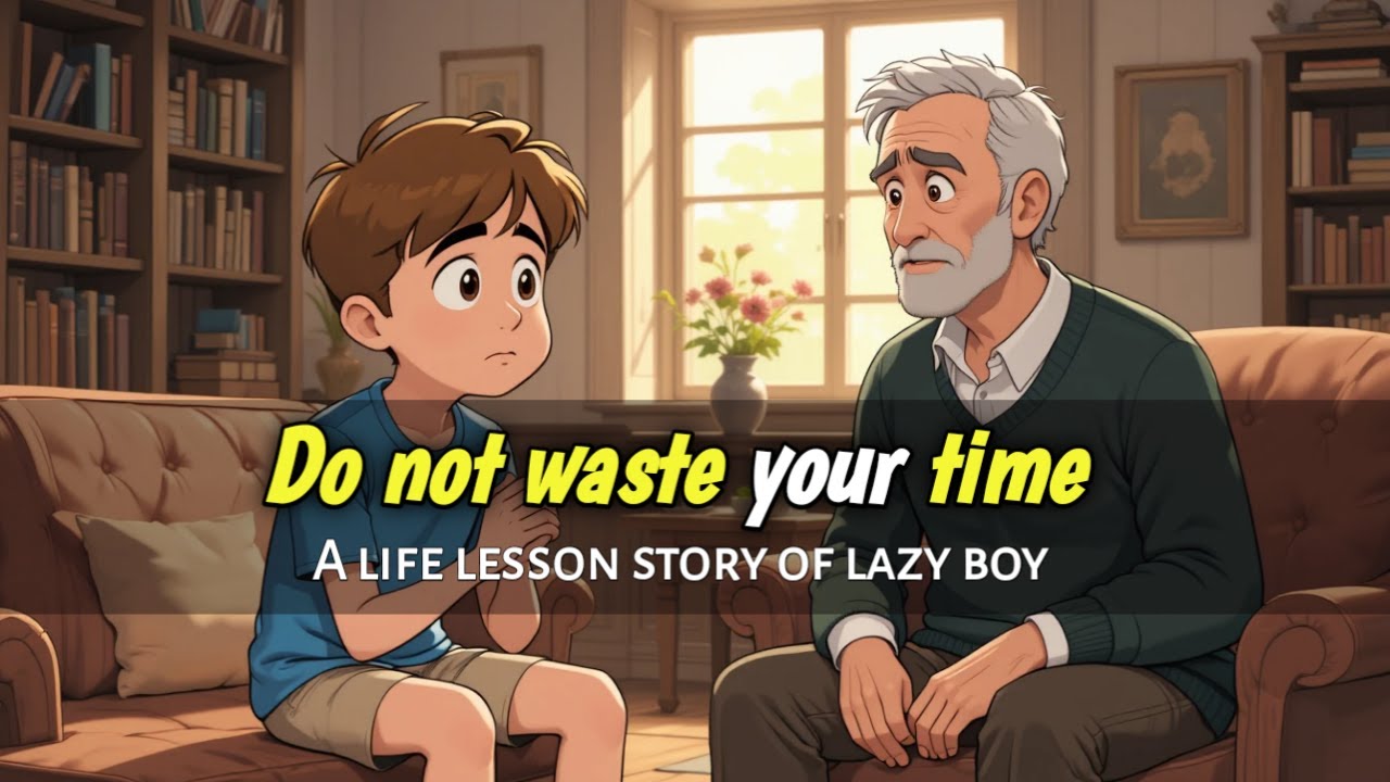 Don't waste your time | learn English through story | Life changing ...