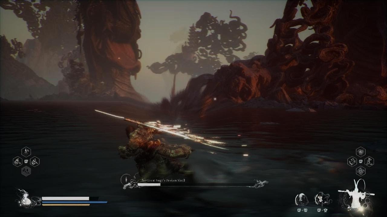 Defeated the great Sage broken shell - YouTube