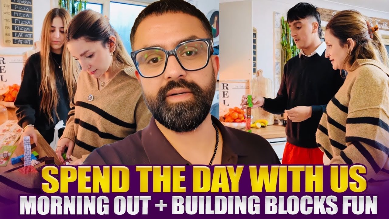Random Day Vlog 🌤️ Morning Out & Building Blocks Fun with the Kids ...