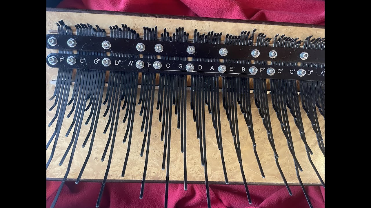 Array Mbira practice (1k sub!) - YouTube