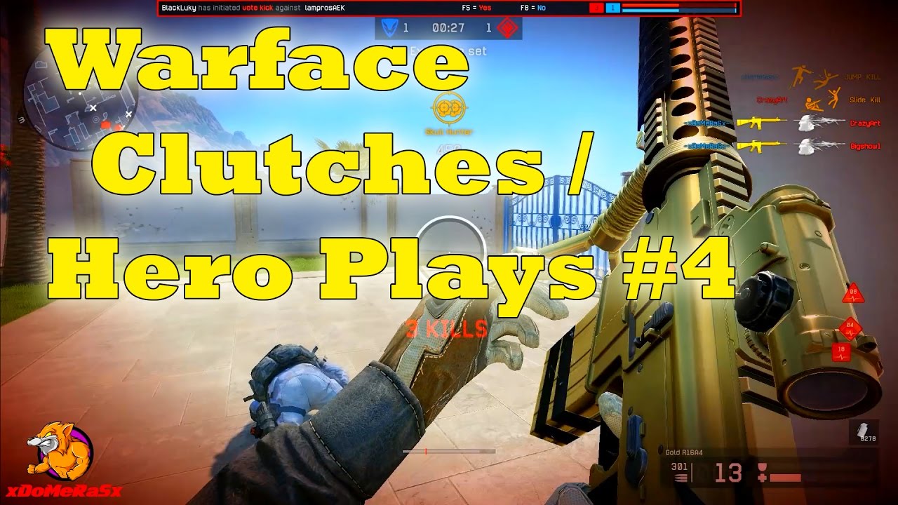 Warface - Clutches / Hero Plays #4 - YouTube