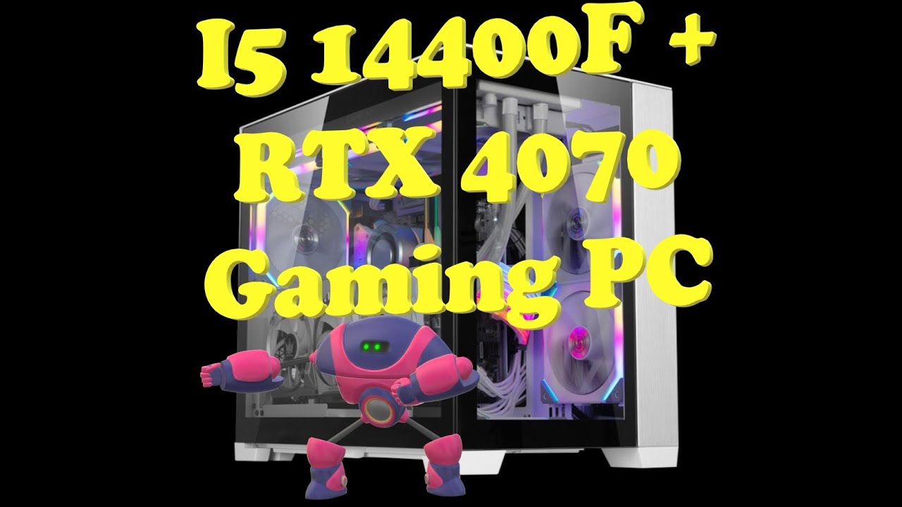I5 14400F + RTX 4070 Gaming PC [ LIVE PC BUILD] - YouTube