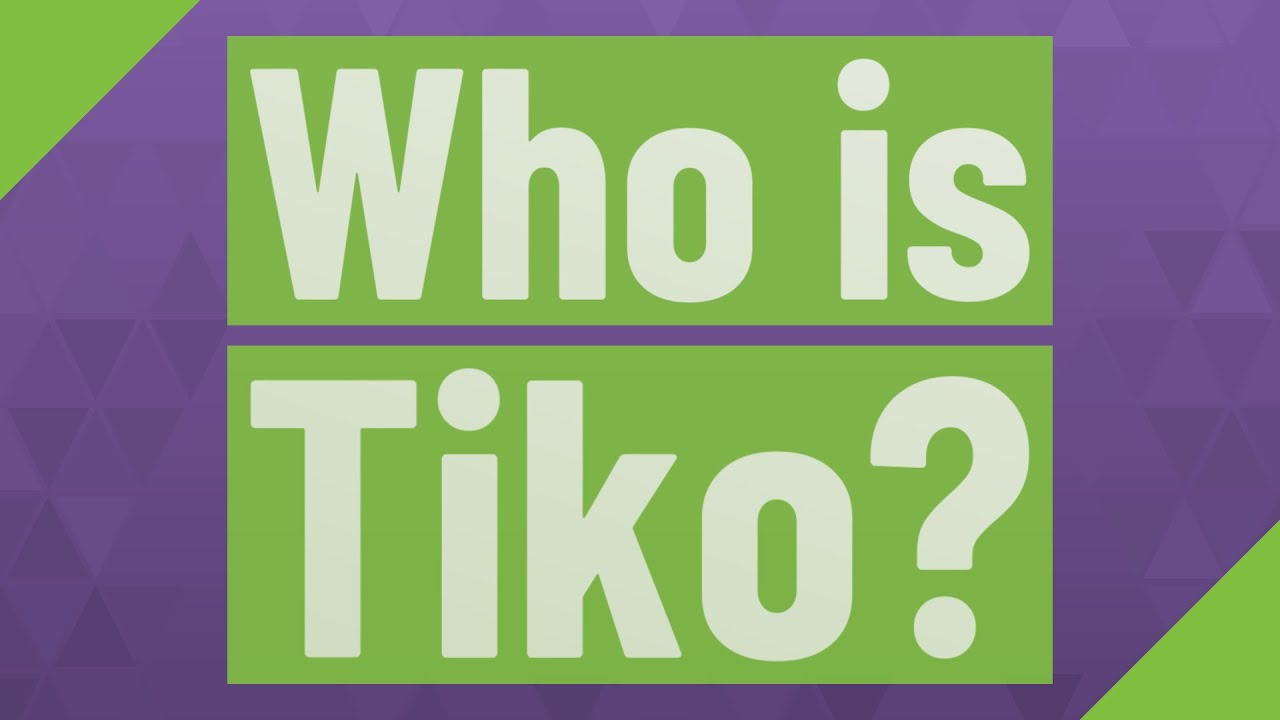 Who is Tiko? - YouTube