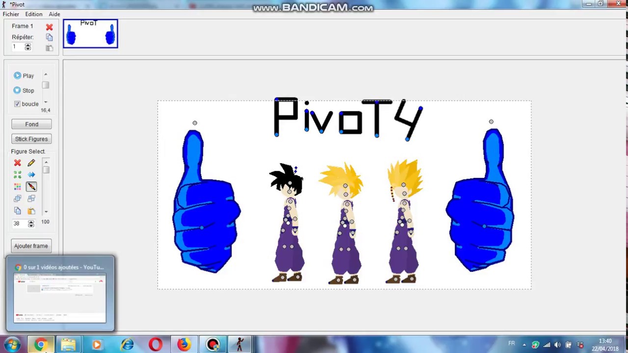 pivot tutorial 4:comment telecharger des stick figure - YouTube