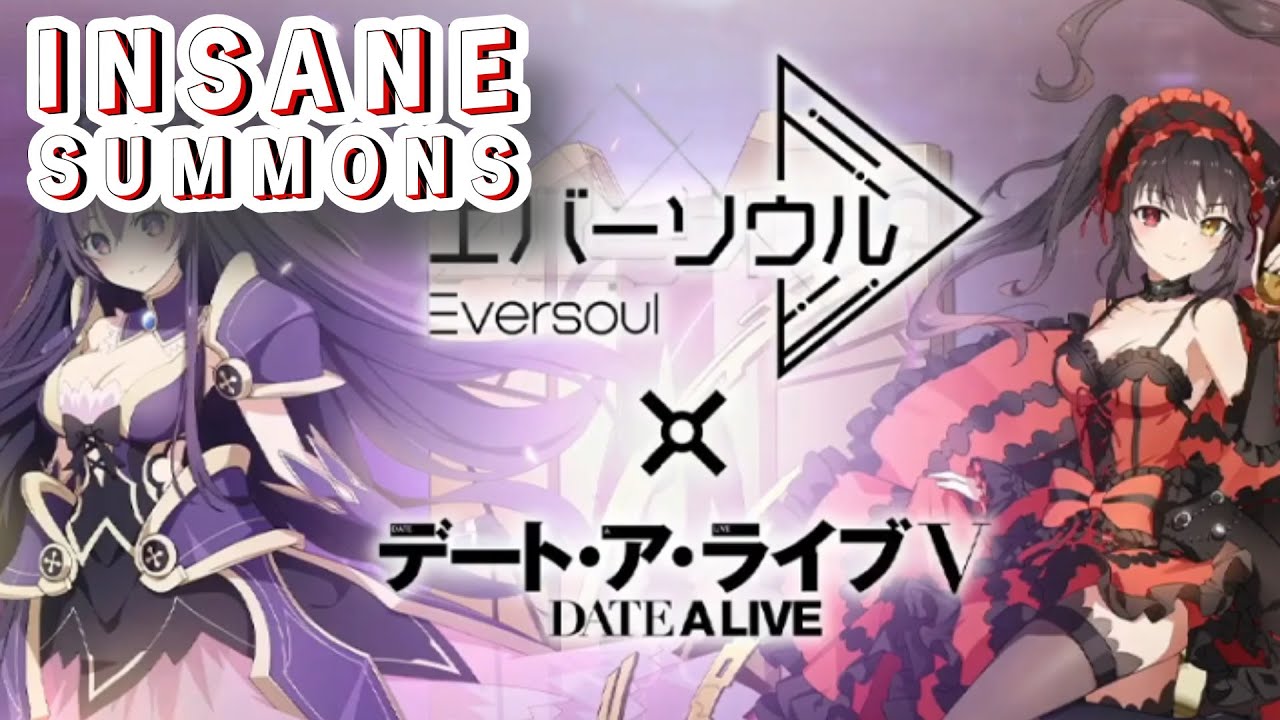 MID DATE ALIVE COLLAB SUMMONS EVERSOUL - YouTube