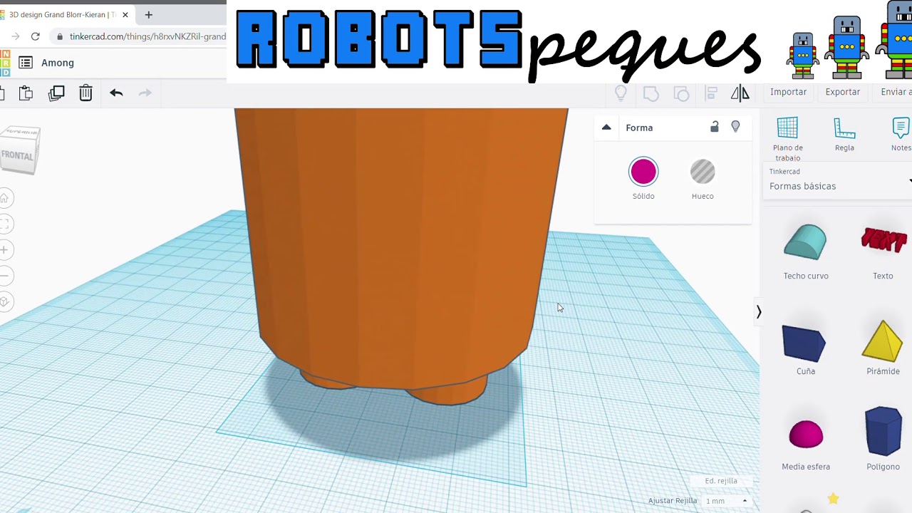 Among Us en Tinkercad en 3 minutos. Super sencillo - YouTube