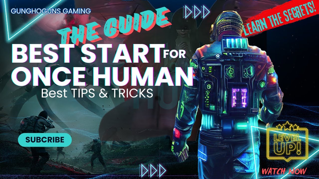 BEST START For Once Human | Essential Tips and guide for Survival 💥 ...