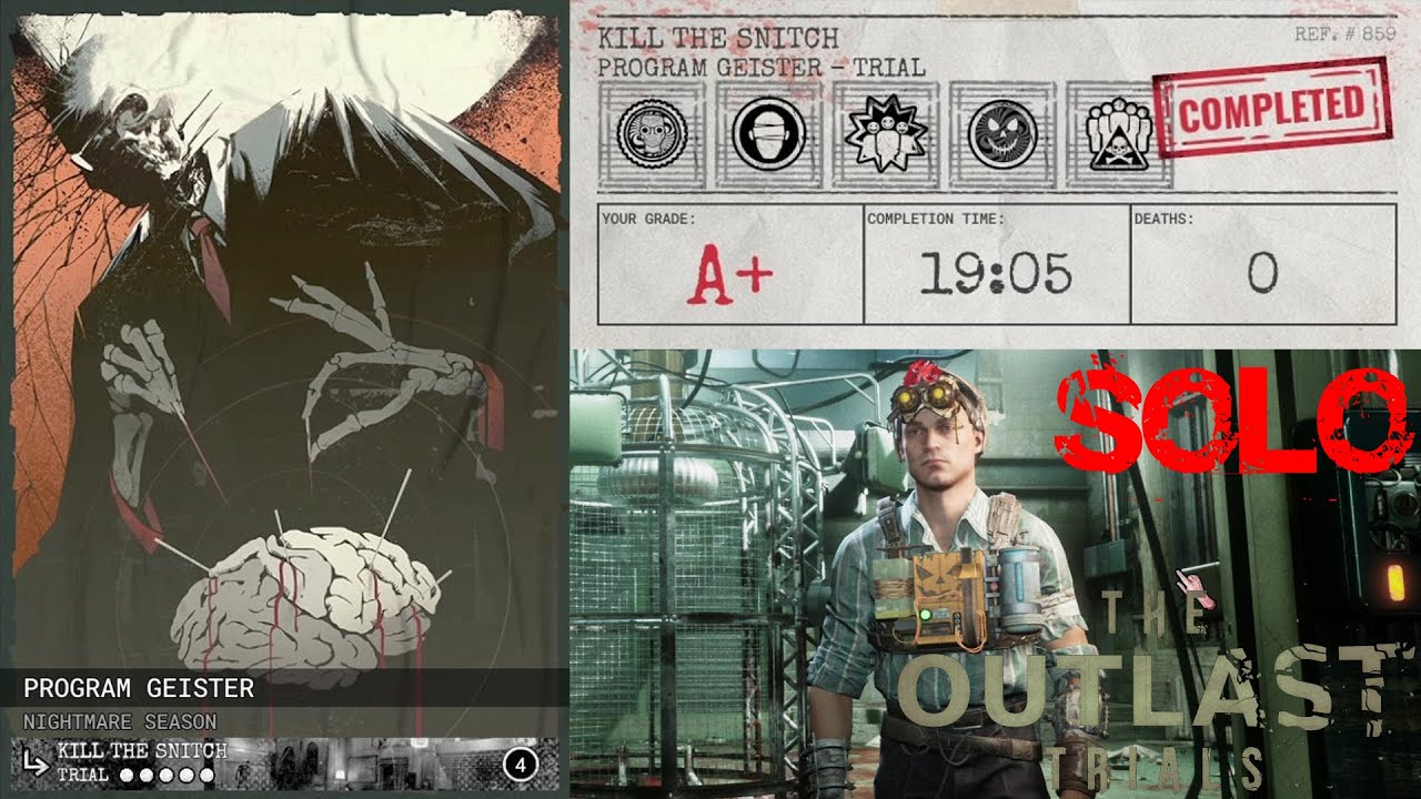 The Outlast Trials | Program Geister "Kill The Snitch" | MK-Challenge ...