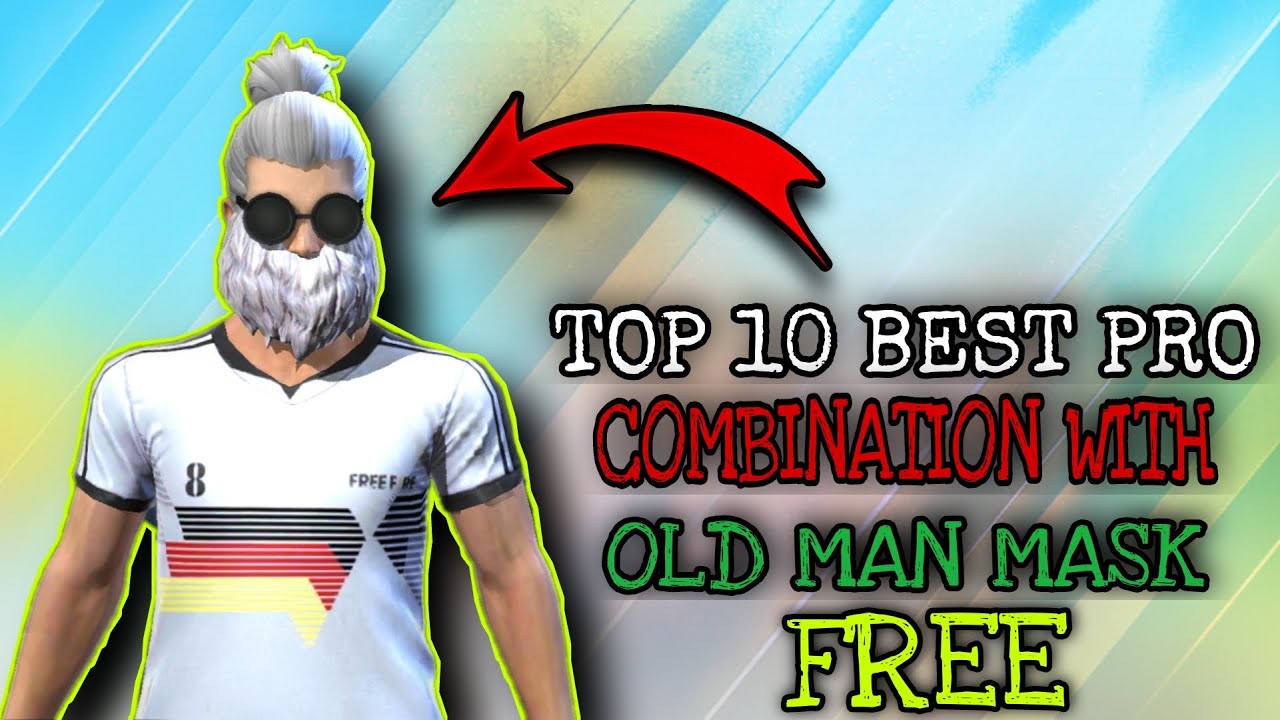 TOP 10 PRO DRESS COMBINATION WITH OLD MAN MASK🎯RAISTAR LOOK ️FOR ALL ...
