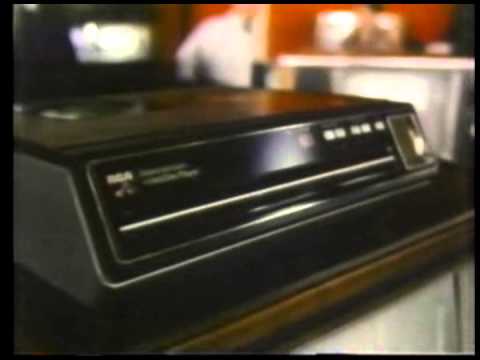Vintage RCA SelectaVision VideoDisc Commercial - YouTube