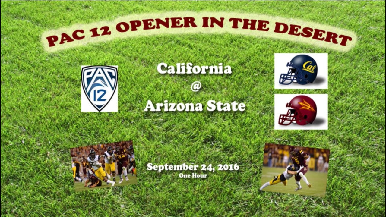 2016 California @ Arizona State One Hour - YouTube