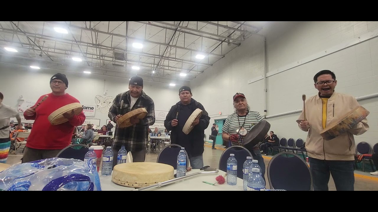 Smokin Joe Pahtaykan @ Grand Cache Round Dance April 27, 2024 - YouTube