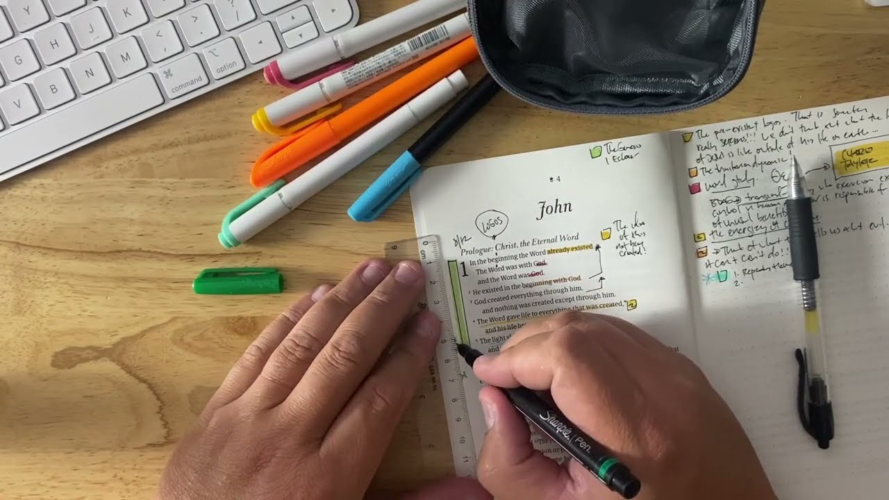 30 Minutes of Bible Notes in John 1 - YouTube