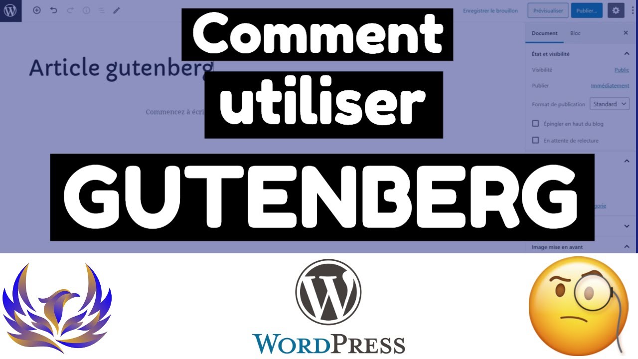 Comment utiliser Gutenberg sur WordPress, le constructeur de page #TutoWordPress - YouTube