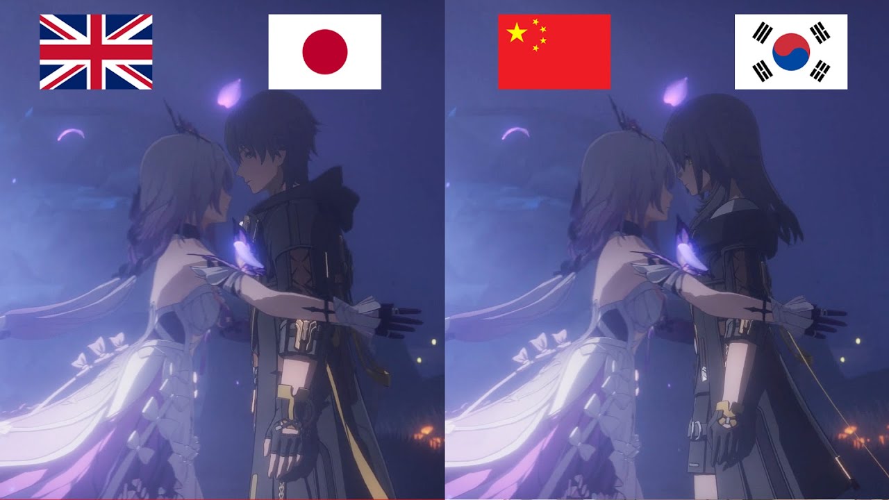 Castorice FAREWELL to Trailblazer cutscene in 4 Languages - YouTube