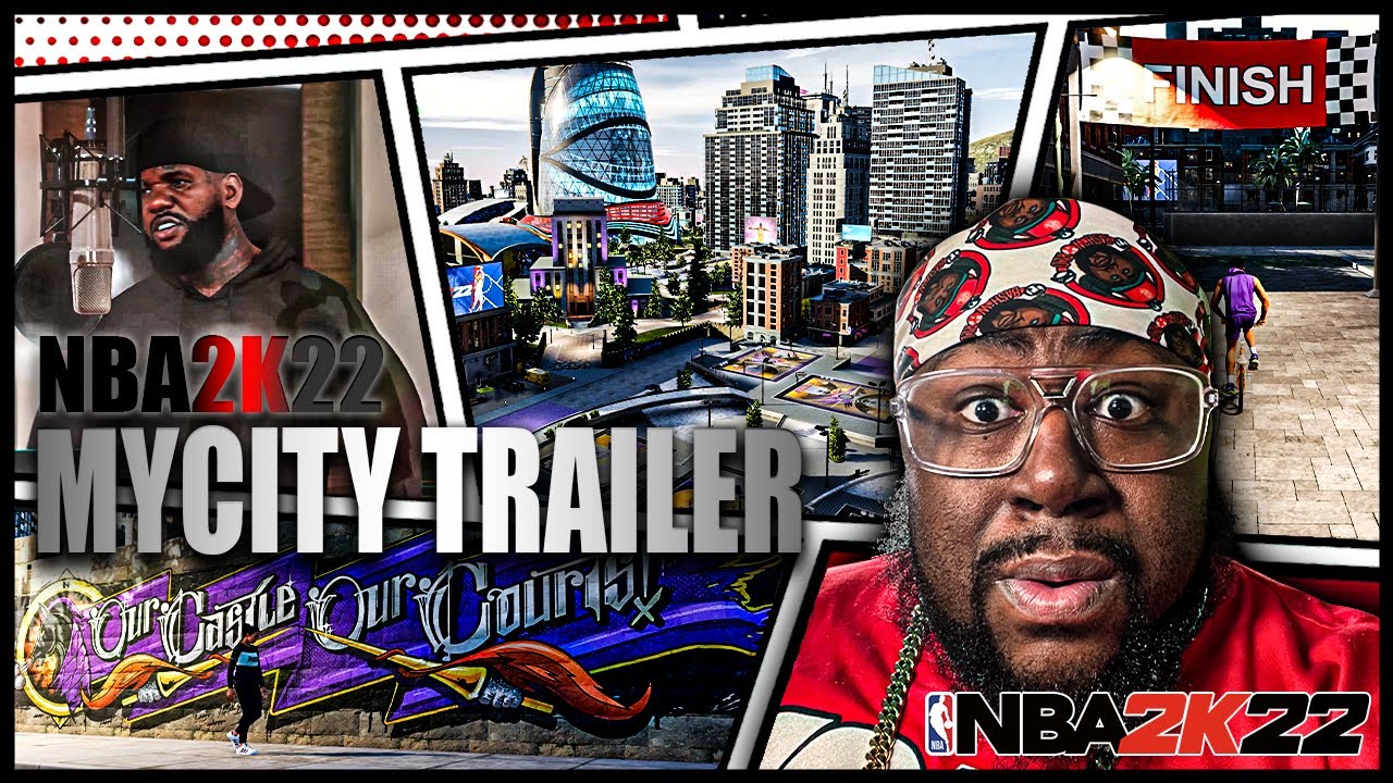 NBA 2K22: The City OFFCIAL TRAILER REACTION !!!! - YouTube