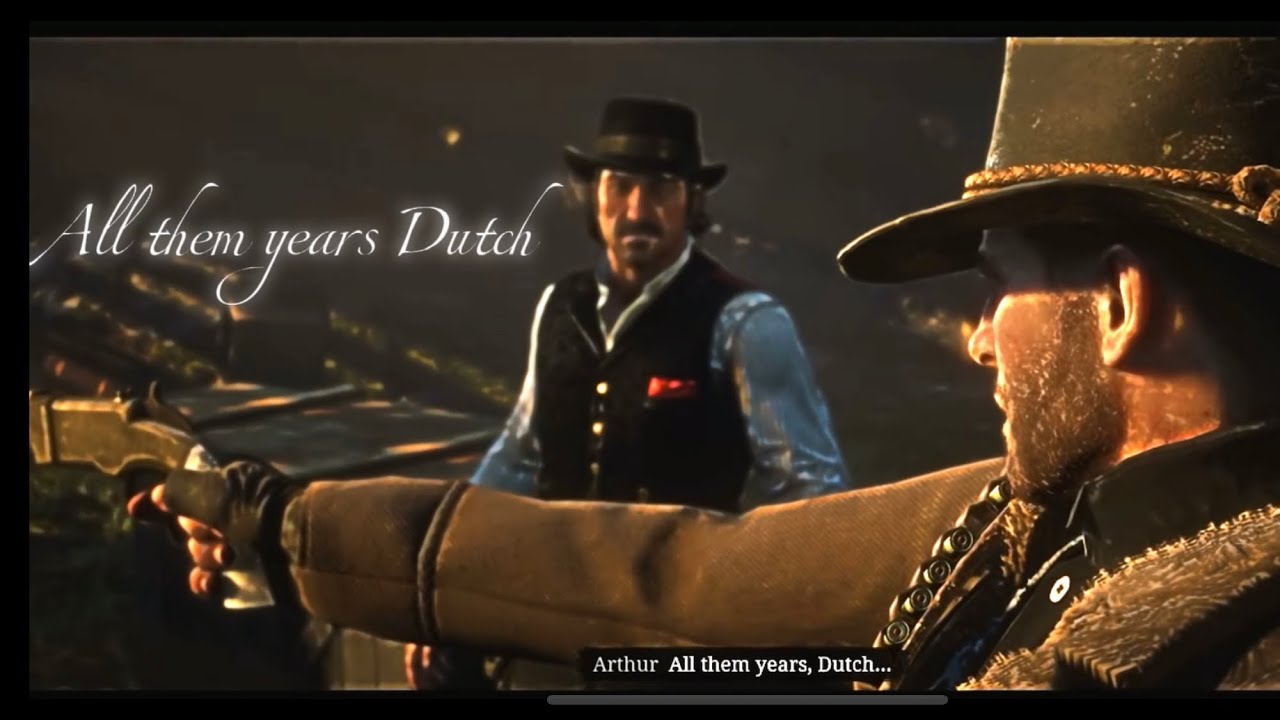 All them years Dutch… Red Dead Redemption 2 - YouTube
