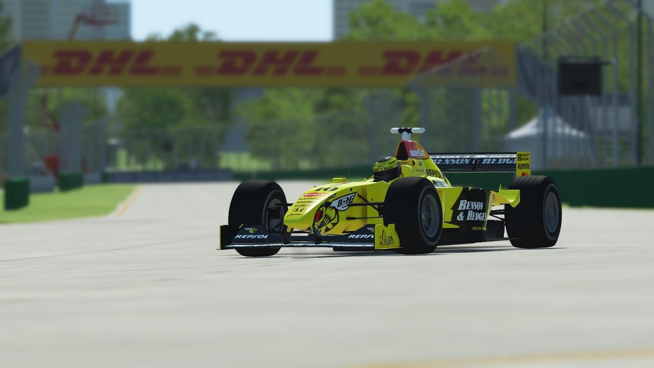 VRC F1 98 - Melbourne (rfactor2) - YouTube